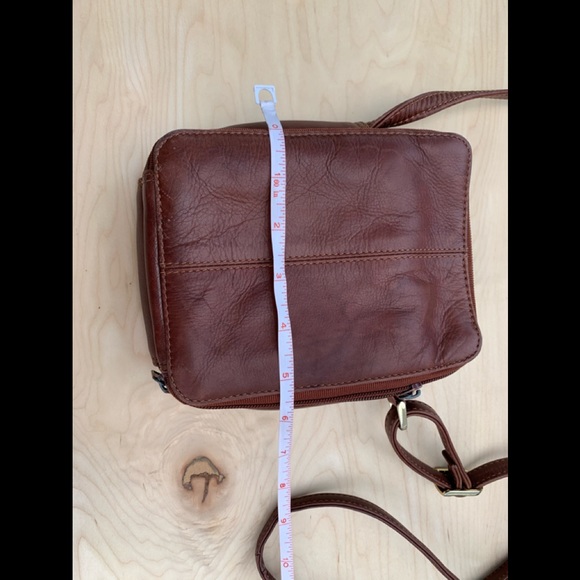 soft hide | Bags | Vintage Soft Hide Real Leather Crossbody Wallet ...